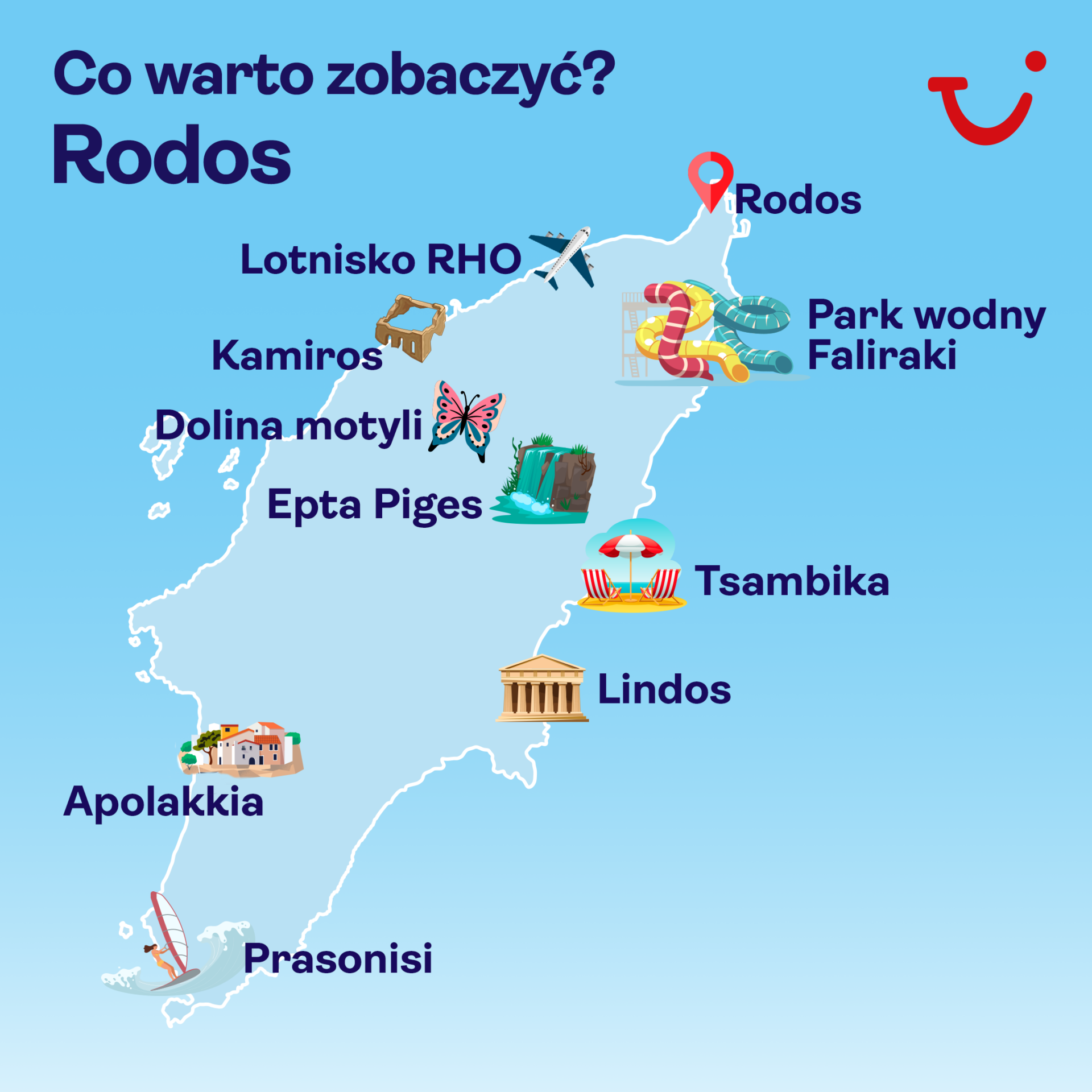 Rodos – atrakcje - co warto zobaczyć, zwiedzać na Rodos - TUI